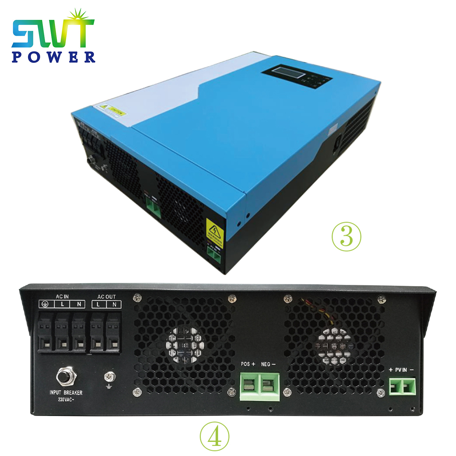 Hybrid Off Grid Inverter Running without Battery with Wifi