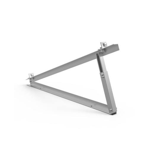 Adjustable tilt triangle mounting structure adjustable angle flat roof ...
